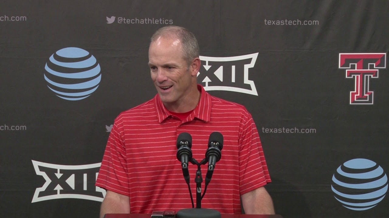 Texas Tech Football vs. Baylor: Press Conference | 2019 - YouTube