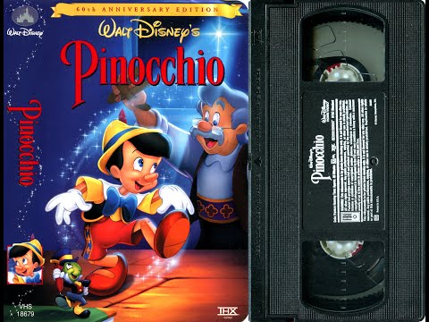 Opening to Pinocchio (US VHS; 1999)