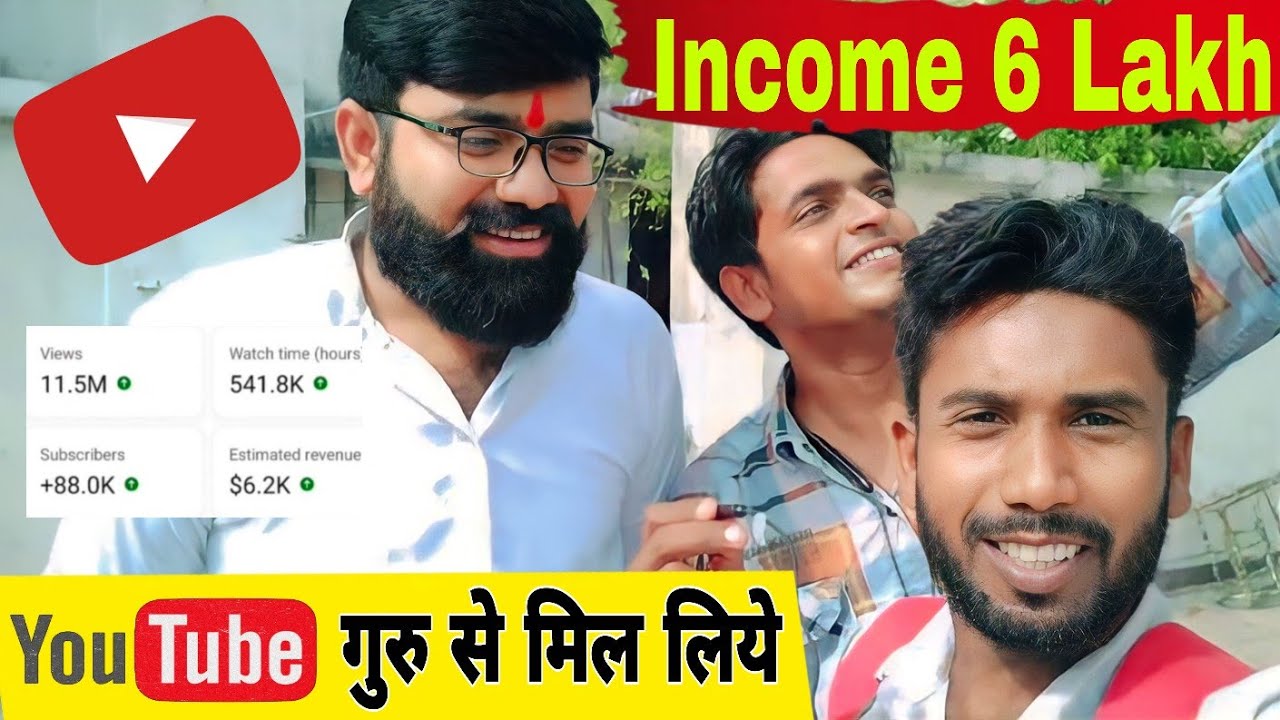 Finally I Meet Tech Champion Support || Youtube Wale Baba | youtube meet-up | - YouTube