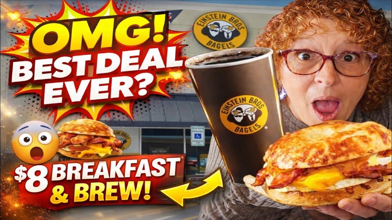 Eating Viral Breakfast Einstein Bros Bagels in Wesley Chapel… $8 ...