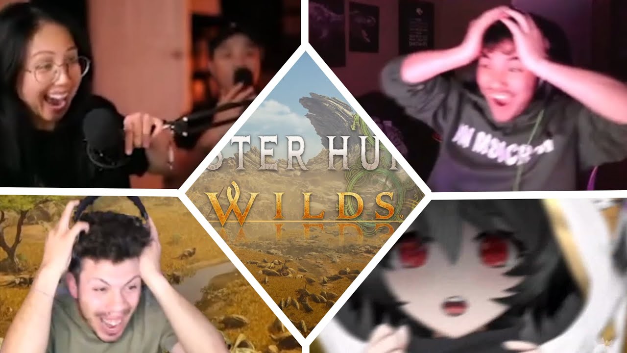 Monster Hunter Fans React to Monster Hunter Wilds Reveal - YouTube
