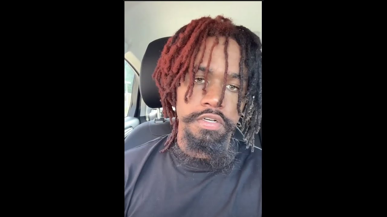 Dying My Locs Red With Temporary Color‼️‼️😱 - YouTube