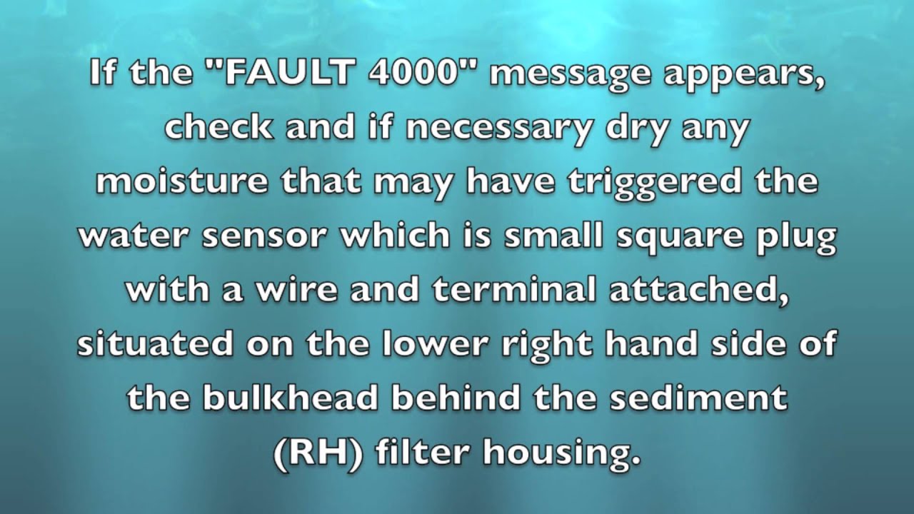 Tru Water University - Billi Trio Fault Code Troubleshooting "FAULT ...