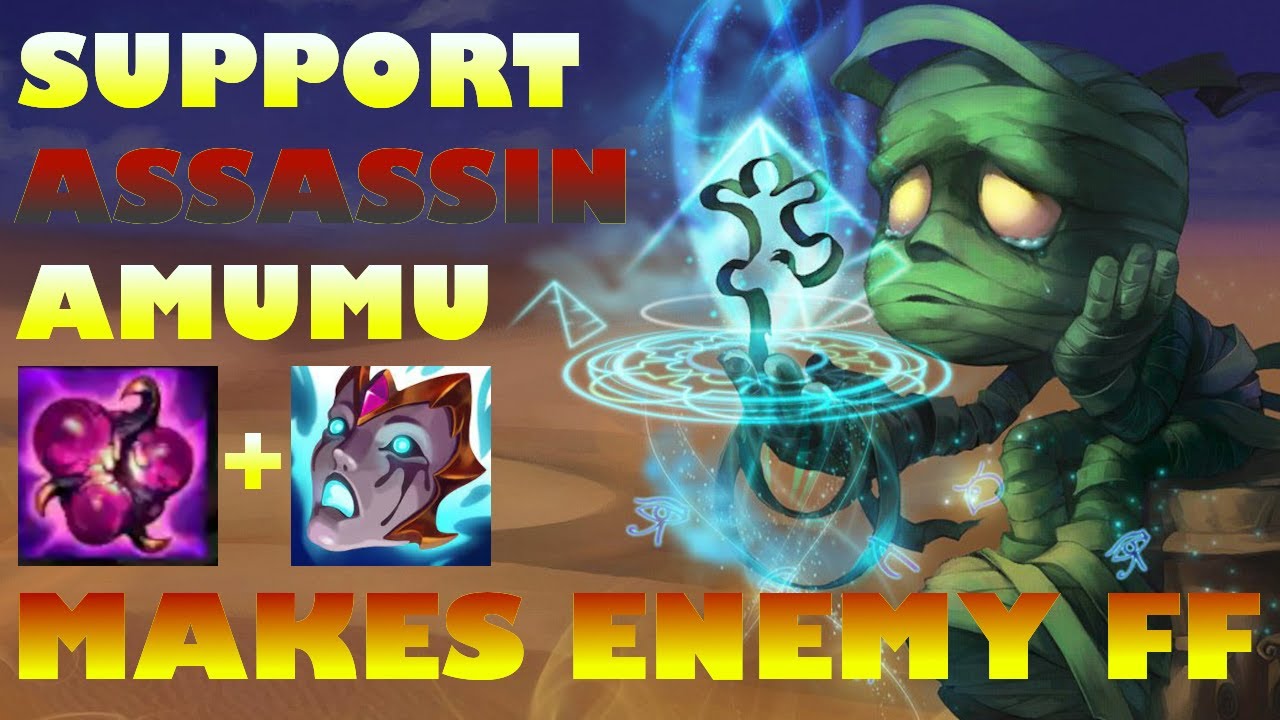 SUPPORT AP ASSASSIN AMUMU MAKES ENEMY FF 20 (2 GAMES)!! FULL AP AMUMU ...