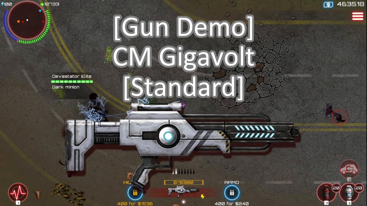 [Gun Demo] CM Gigavolt [Standard] [SAS: Zombie Assault 4 Version 2.0.1 ...