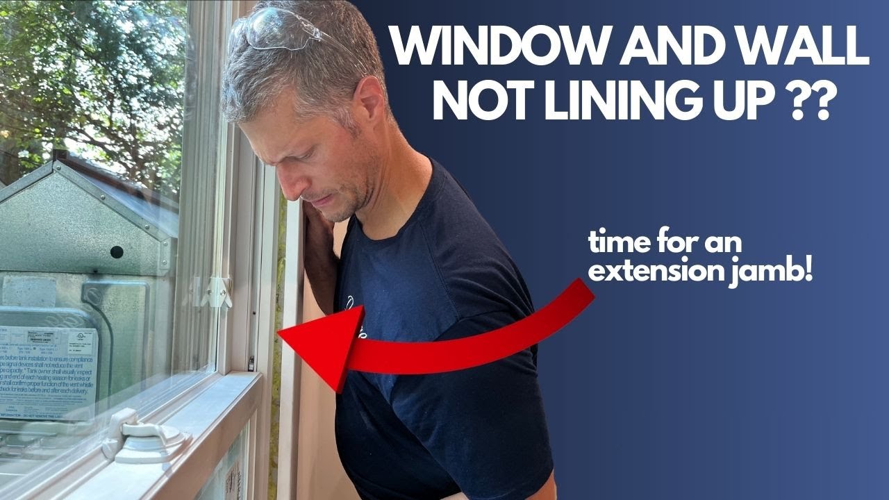 EXTENSION JAMBS for BEGINNERS! Fill those GAPS when the window doesn’t ...