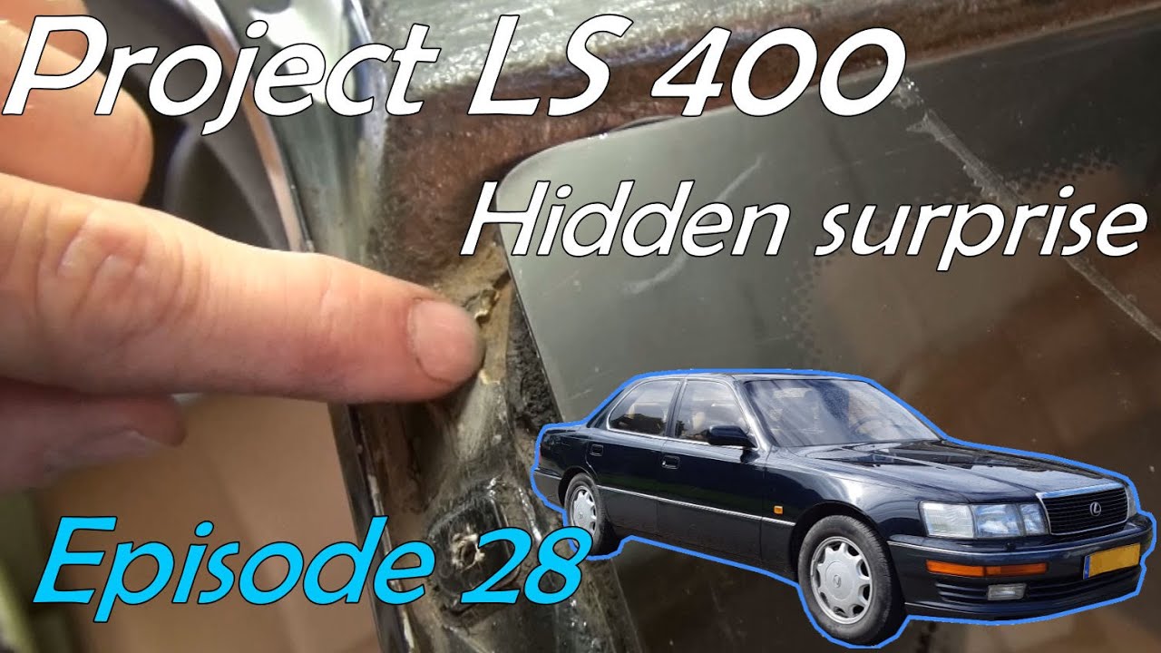 Project Lexus LS 400 - Episode 28 Windscreen frame rust repair - YouTube