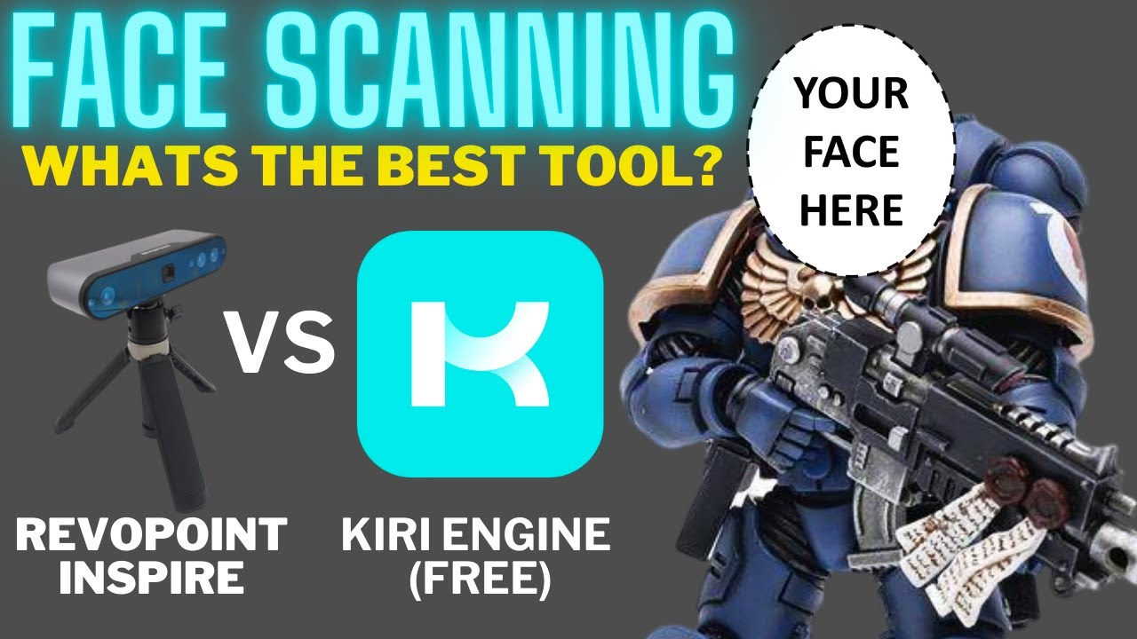 Make yourself a space marine - What's the best tool to 3D scan your ...