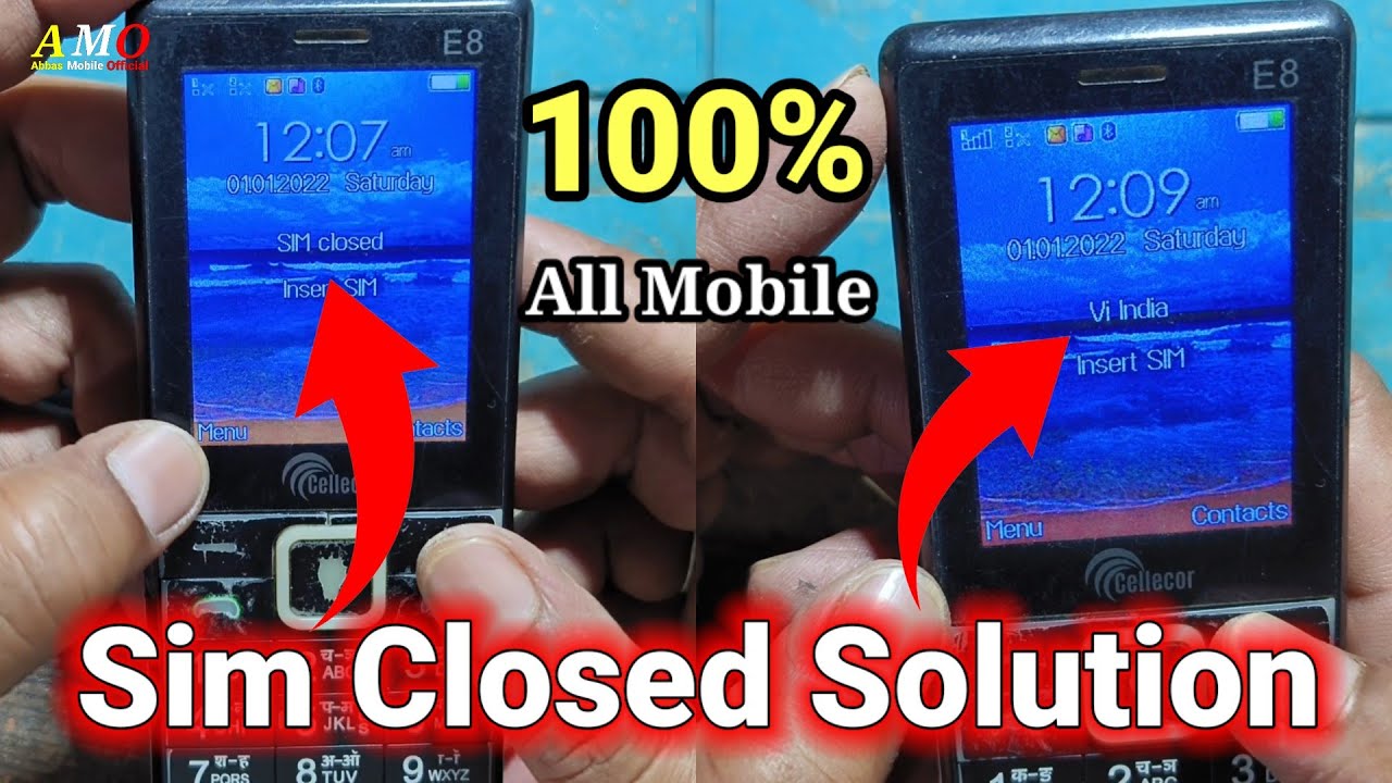 Sim Closed Problem Keypad Mobile Sim Closed Problem - YouTube