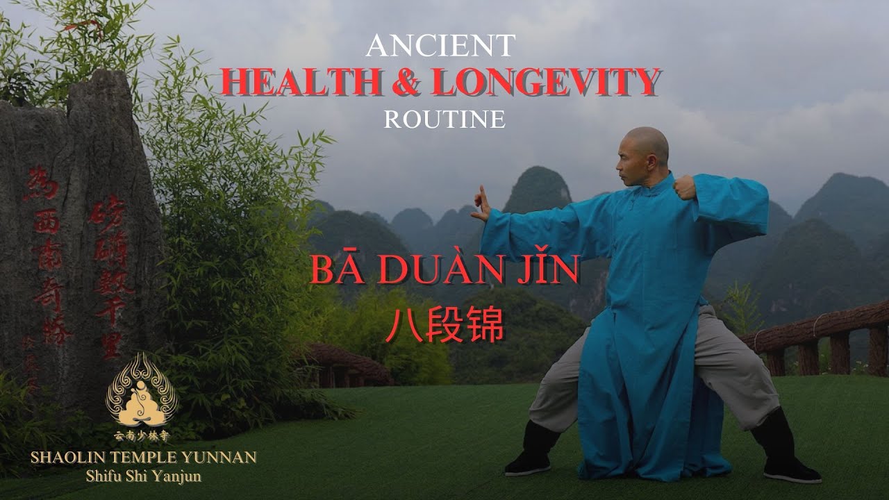 Ancient Health & Longevity Routine | Shaolin Ba Duan Jin Qigong ...