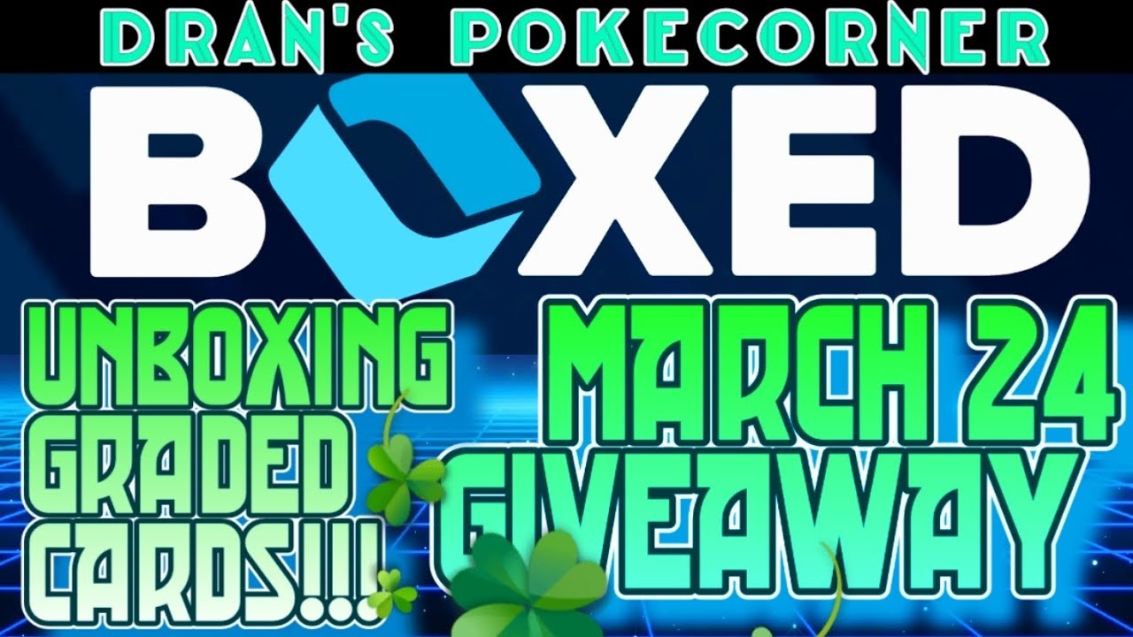 Unboxing GRADED CARDS from boxed.gg marketplace plus MARCH GIVEAWAY ...