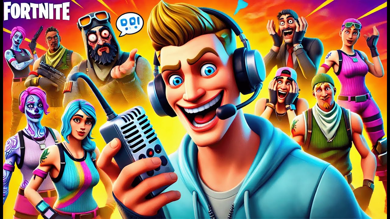 Je troll des gents sur Fortnite - YouTube