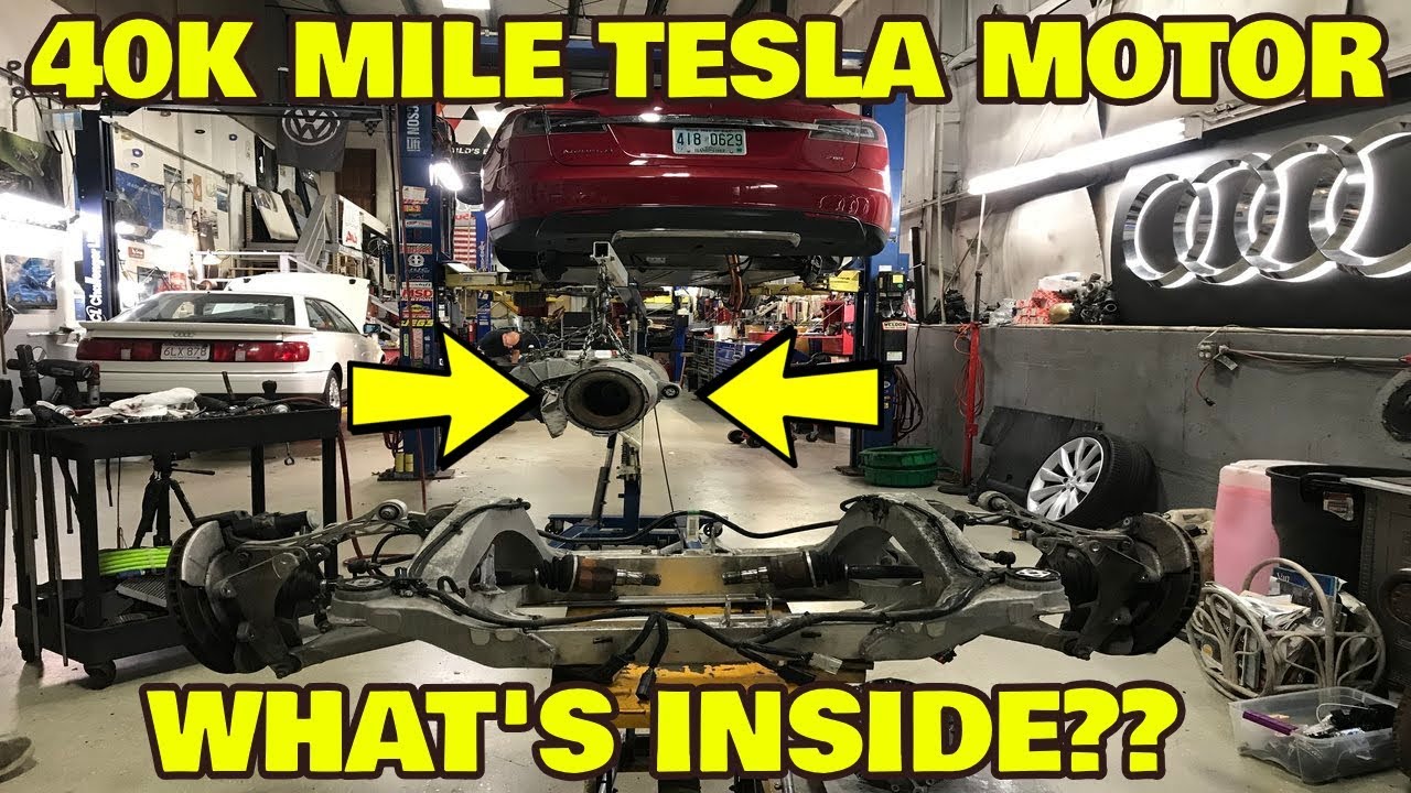 First Generation Tesla Motor Failure - YouTube