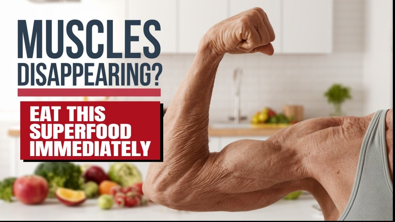 For Seniors, MUSCLES Are Disappearing Without This Key SUPERFOOD - YouTube
