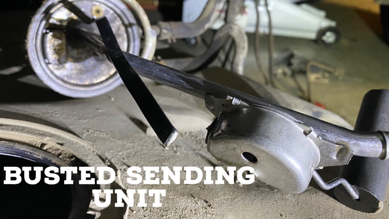 How to fix a broken gas gauge! | fixing my sending unit - YouTube