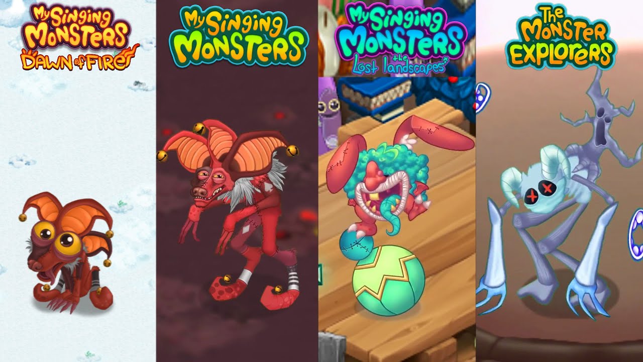 All Dawn Of Fire Vs My Singing Monster Vs The Lost Landcapes The ...