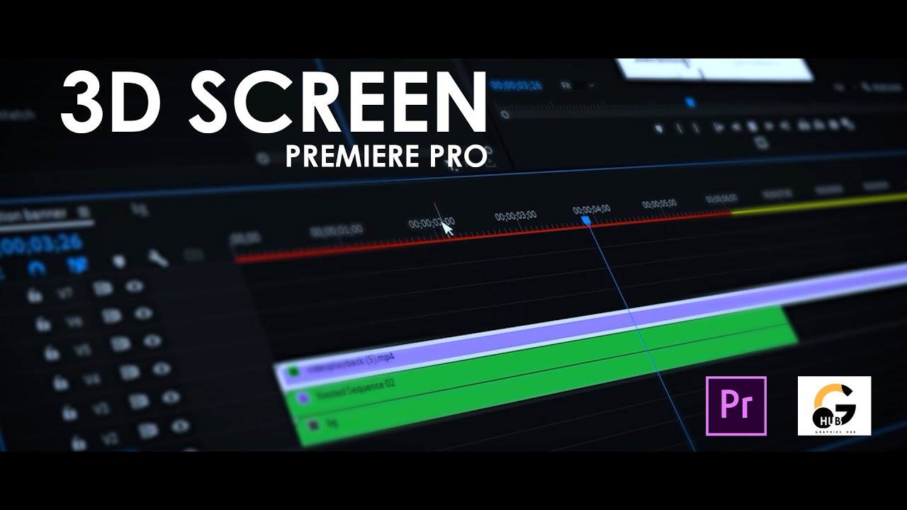 Create a cinematic 3D screen in premiere pro - YouTube