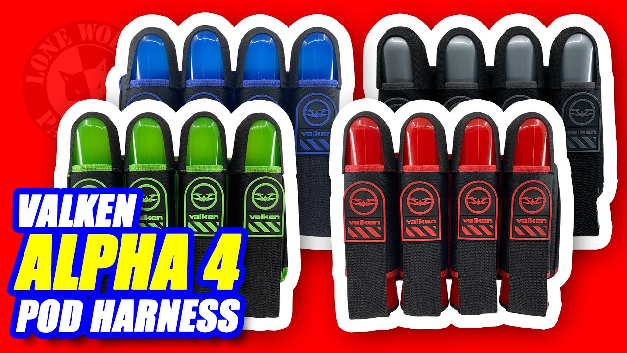Valken Alpha 4 Pod Harness | Best Entry Level Pack? | Lone Wolf ...