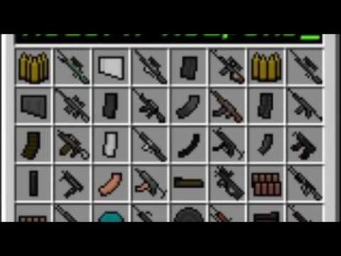 minecraft Flan’s Modern Weapons Pack Mod 1.7.10, 1.7.2, 1.6.4, 1.5.2 ...