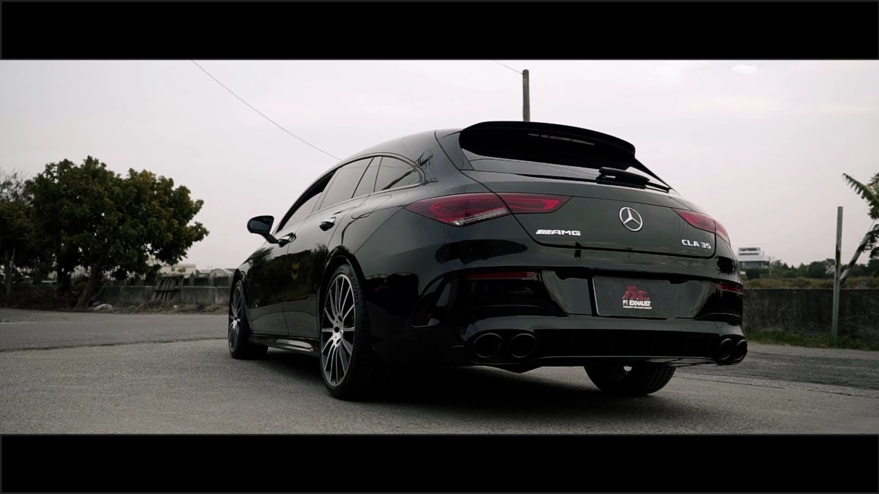Mercedes-Benz AMG X118 CLA 35 Shooting Break w/ Fi EXHAUST Catback X ...