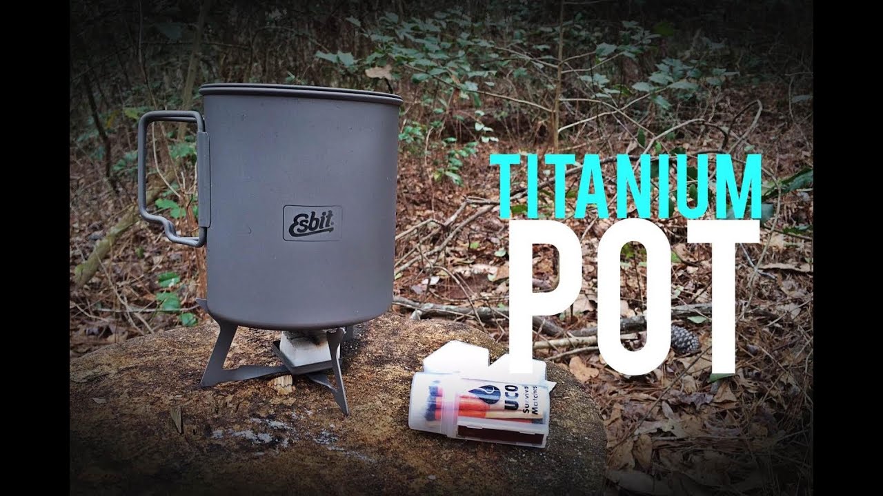 NEW!! Esbit Titanium Cook POT - YouTube