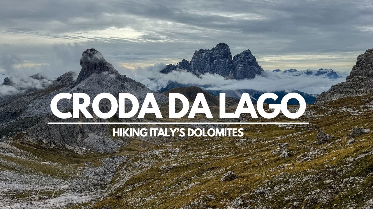 Hiking the Croda da Lago Loop | Lago di Fedèra - Abrizzola - YouTube