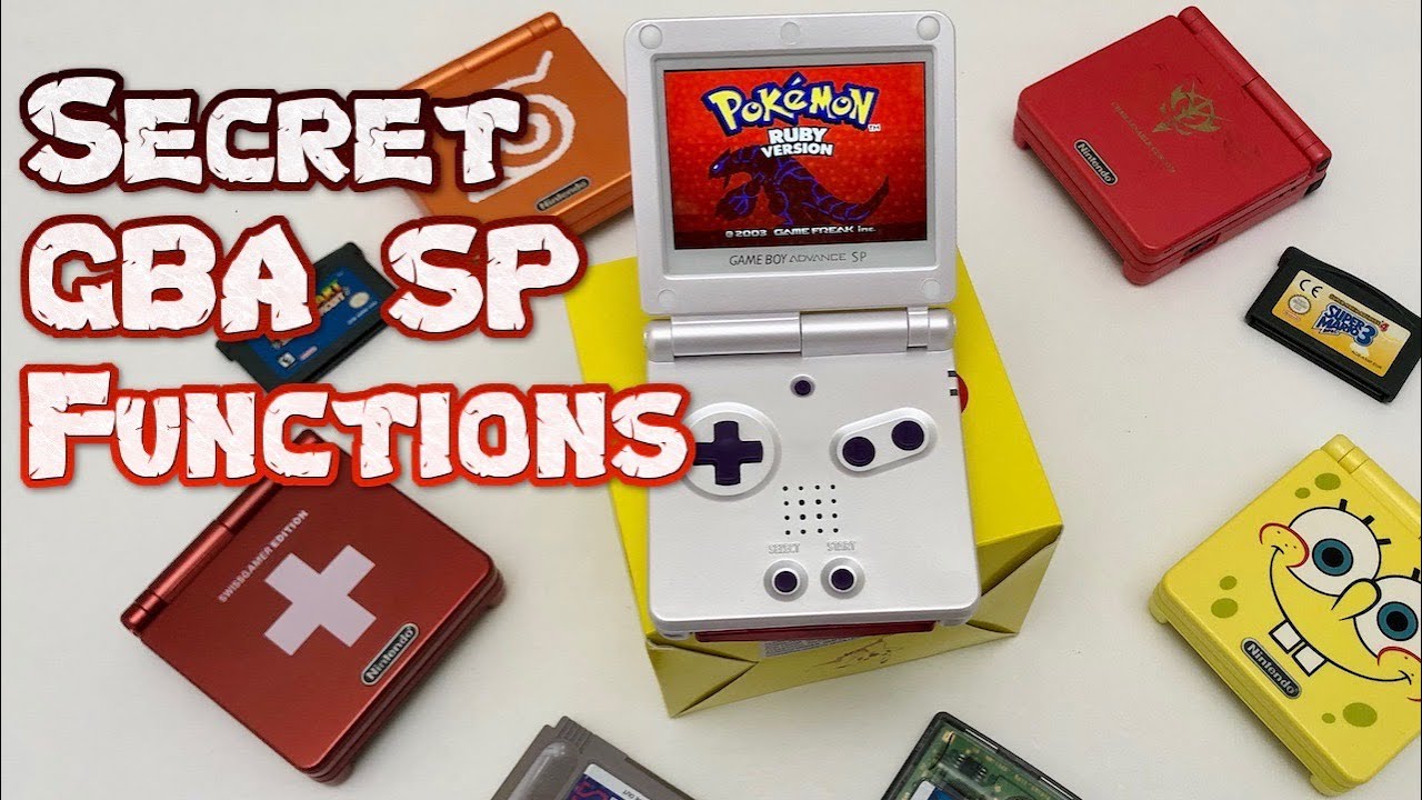 Nintendo Gameboy Advance SP Secrets #gameboy #nintendo #gameboyadvance ...