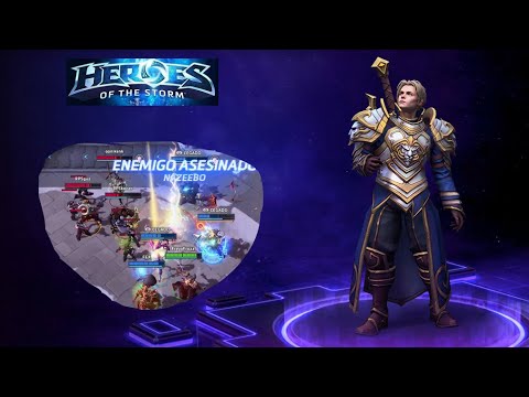 ANDUIN EN ARAM, FULL HEAL, FULL RUN - Heroes of the Storm - ARAM - YouTube
