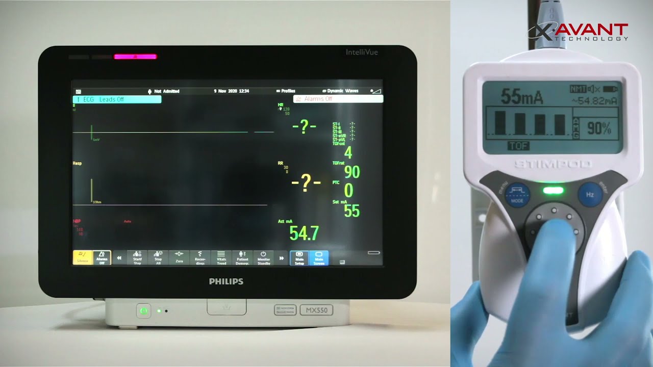 Connect STIMPOD to a Philips patient monitor - YouTube