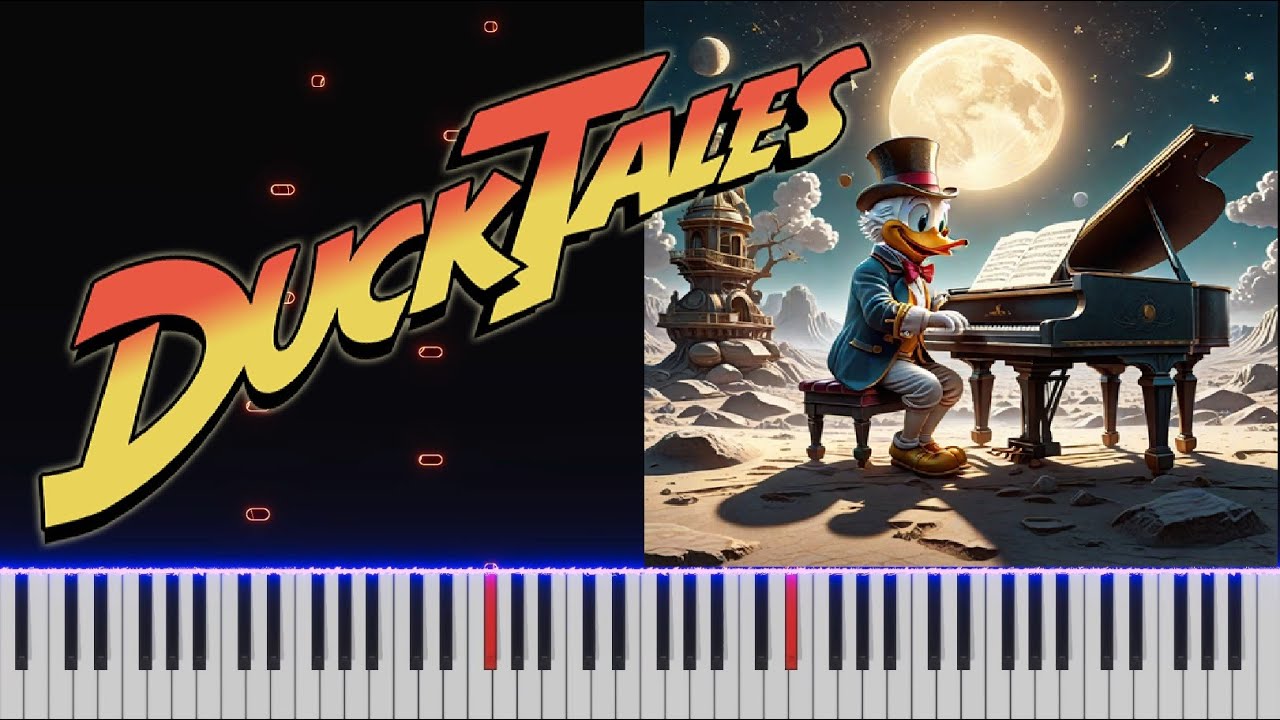 DuckTales MOON Theme | Nostalgic Piano Cover (NES Classic) - YouTube