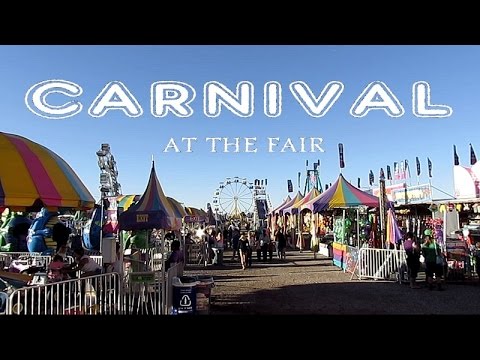 CARNIVAL RIDES AT FAIR ~ 2015 - YouTube