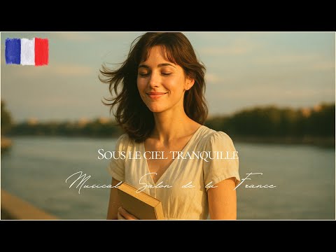 【Playlist🎧】Relaxing French Melodies +Lyrics｜Sous le ciel tranquille 🇫🇷