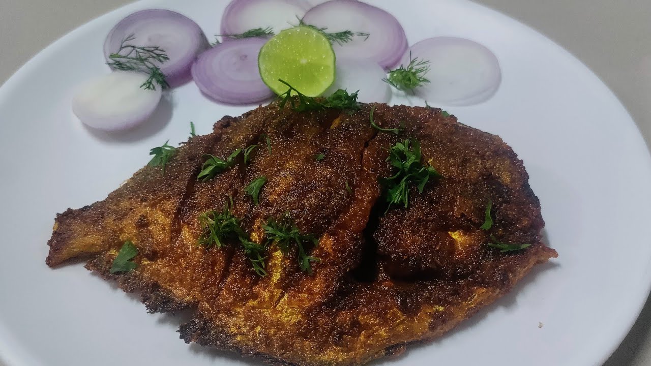 Pomfret Recipe | Fish Fry Recipe | HomeMade Recipe | Maharashtrian ...