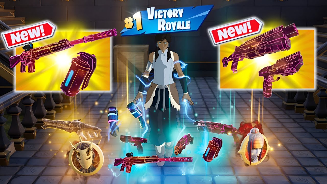 ALL EXOTIC AND MYTHIC GUNS IN FORTNITE (NEW! Chapter 6 Season 3) - YouTube