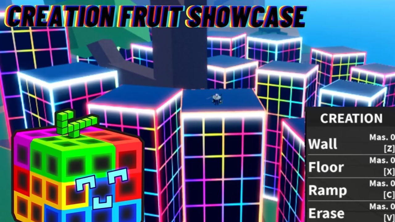 CREATION FRUIT SHOWCASE!! (BLOX FRUITS) - YouTube