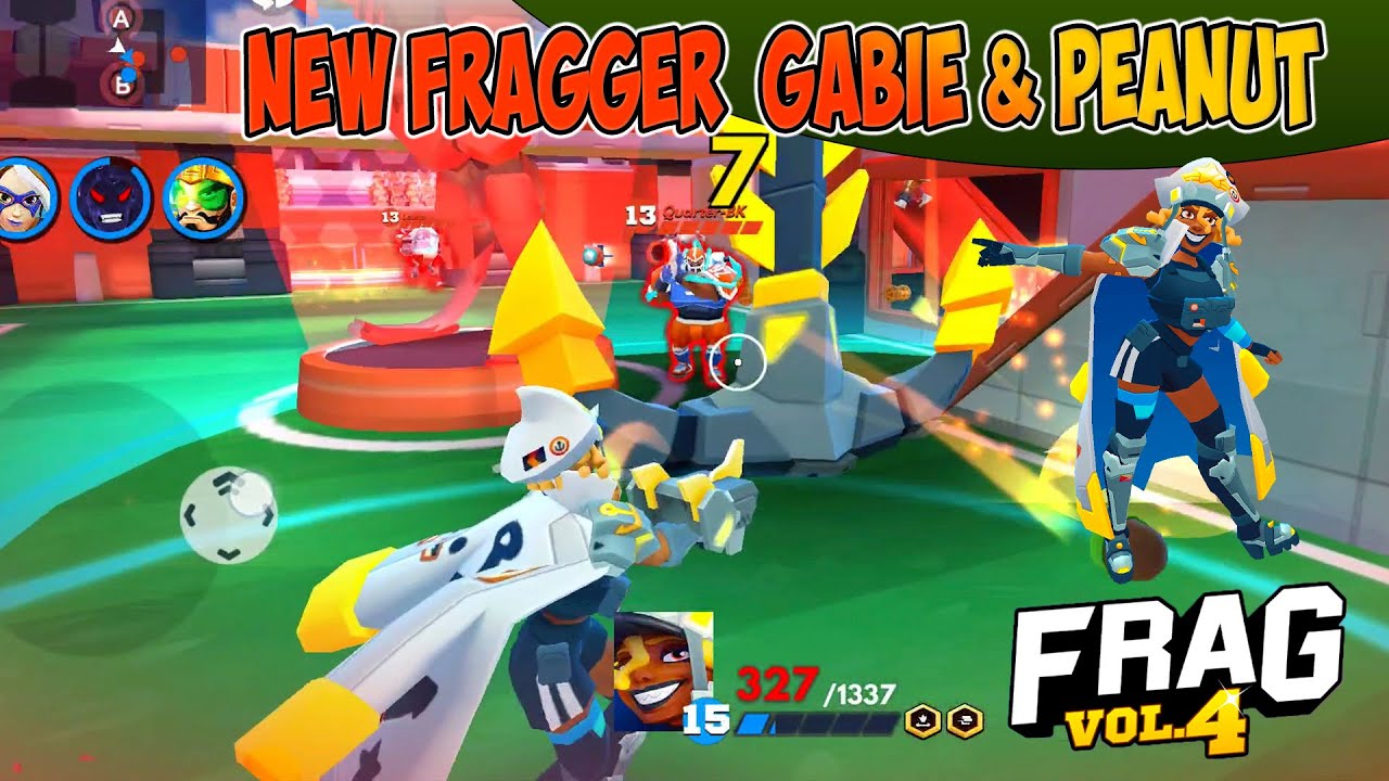 FRAG Pro Shooter - New Fragger → Gabie & Peanut🥜🥜Gameplay Walkthrough🔥 ...