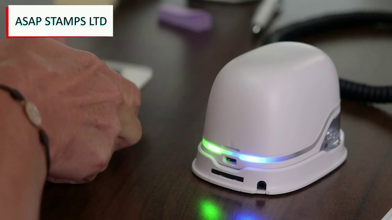 COLOP e-mark Mobile Printer: Use Case Study One. - YouTube