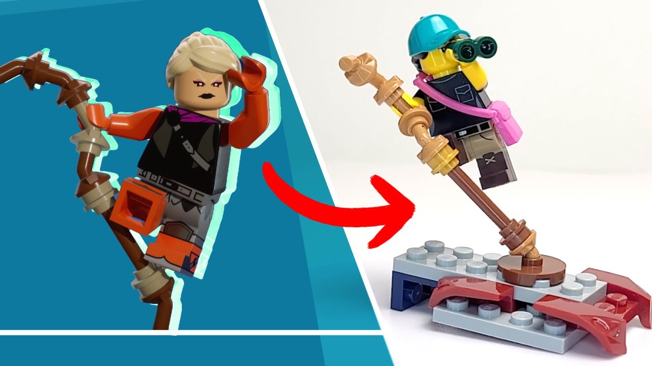 I Recreated the Staff Stand Emote with Real Legos: Lego Fortnite Moc ...