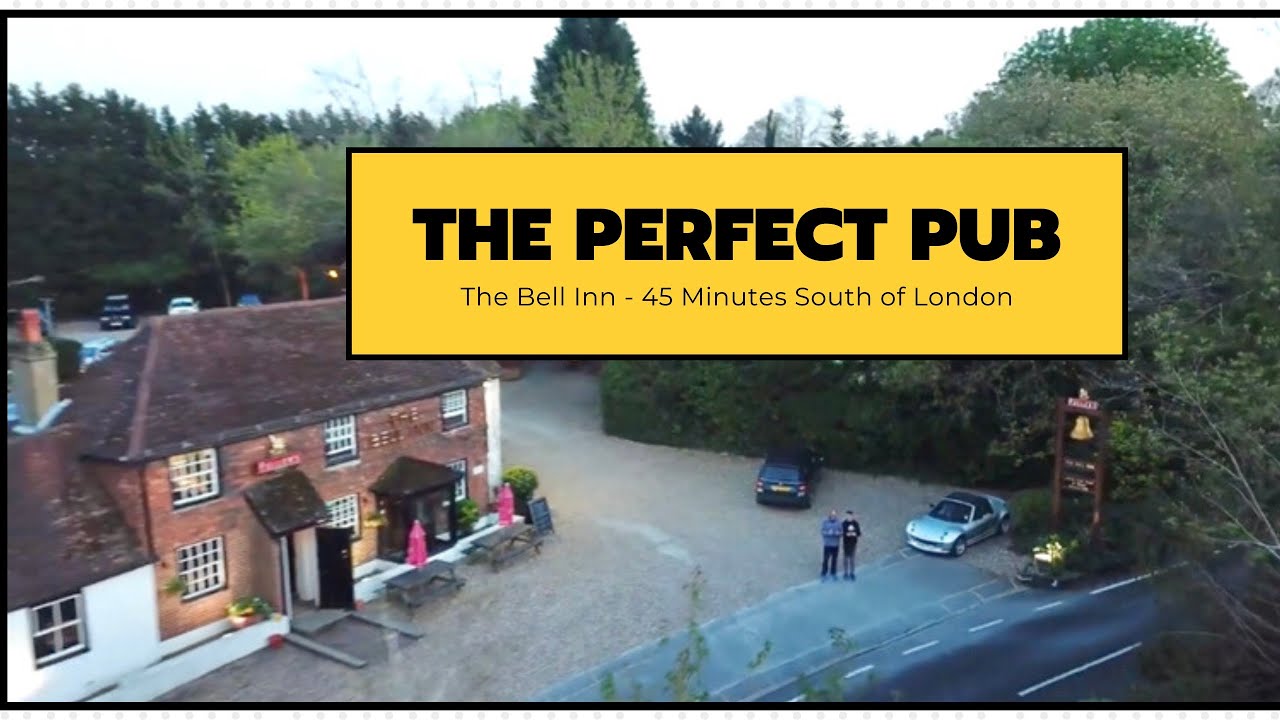 Eating at Perfect Pub in the English Countryside - The Bell Inn Pub ...