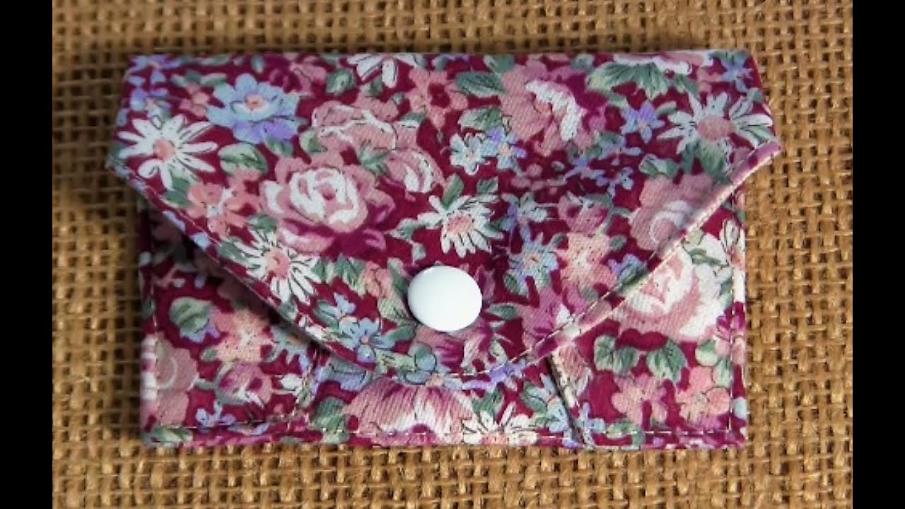 Porte-monnaie porte-cartes, modèle et montage jamais vus sur YouTube ...