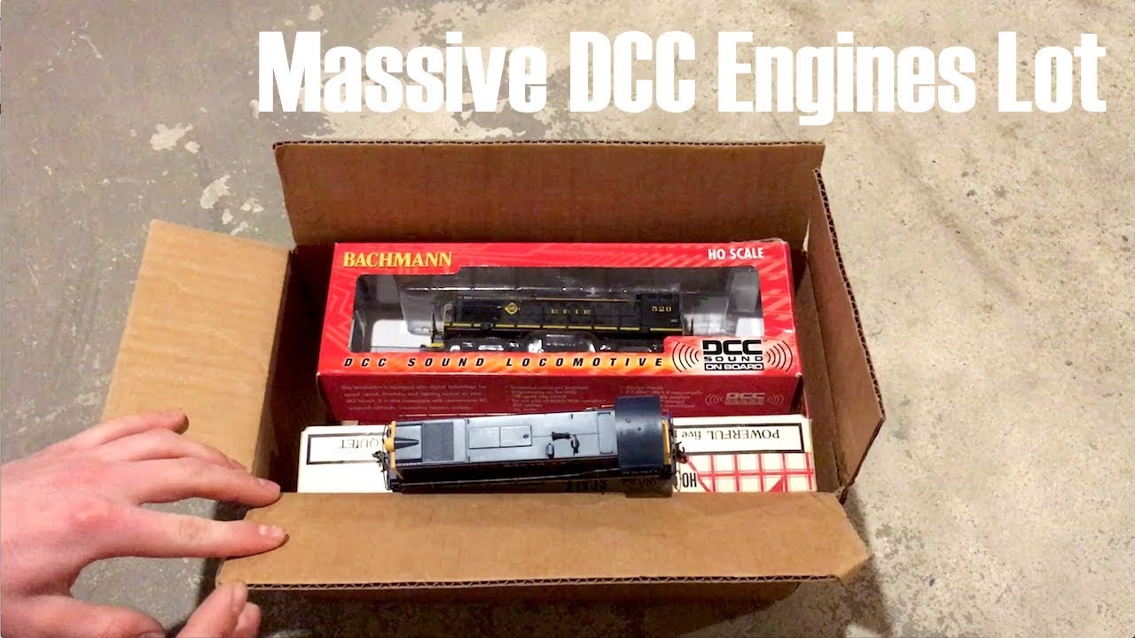 Massive DCC Engines Lot Part 1 - YouTube