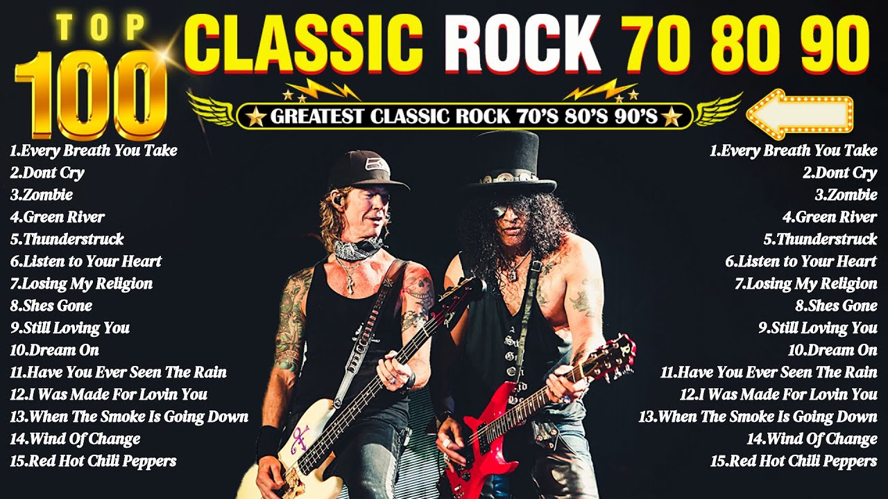 Classic Rock Mix_songs ♫ ~ Top Playlist Of All Time ♫ ~ Top 100 Classic ...