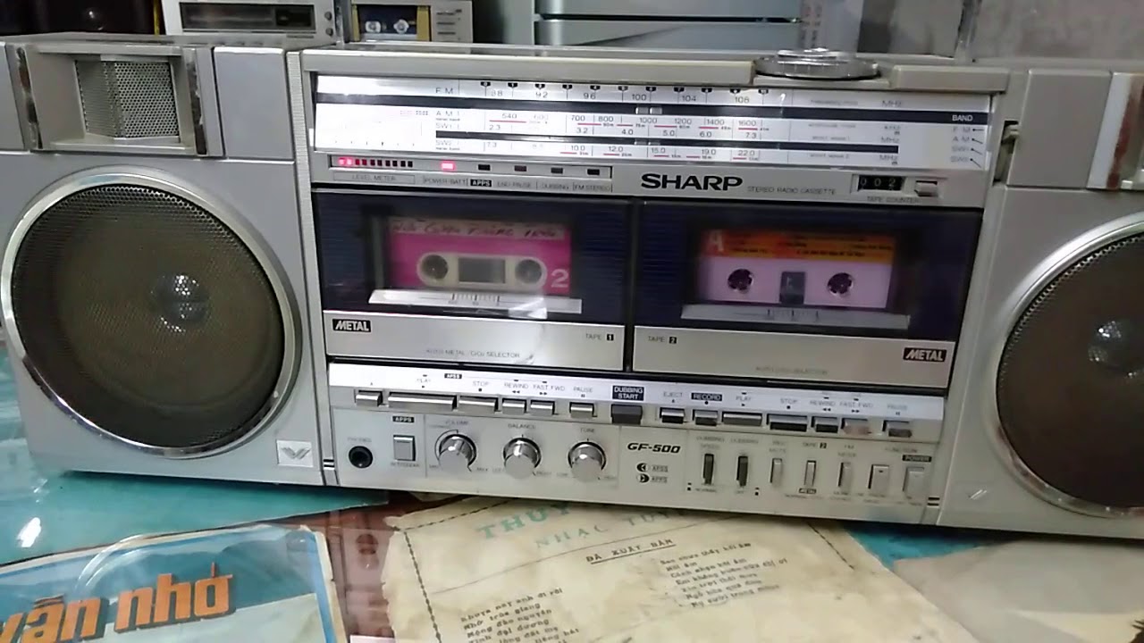 Sharp gf 500z - YouTube