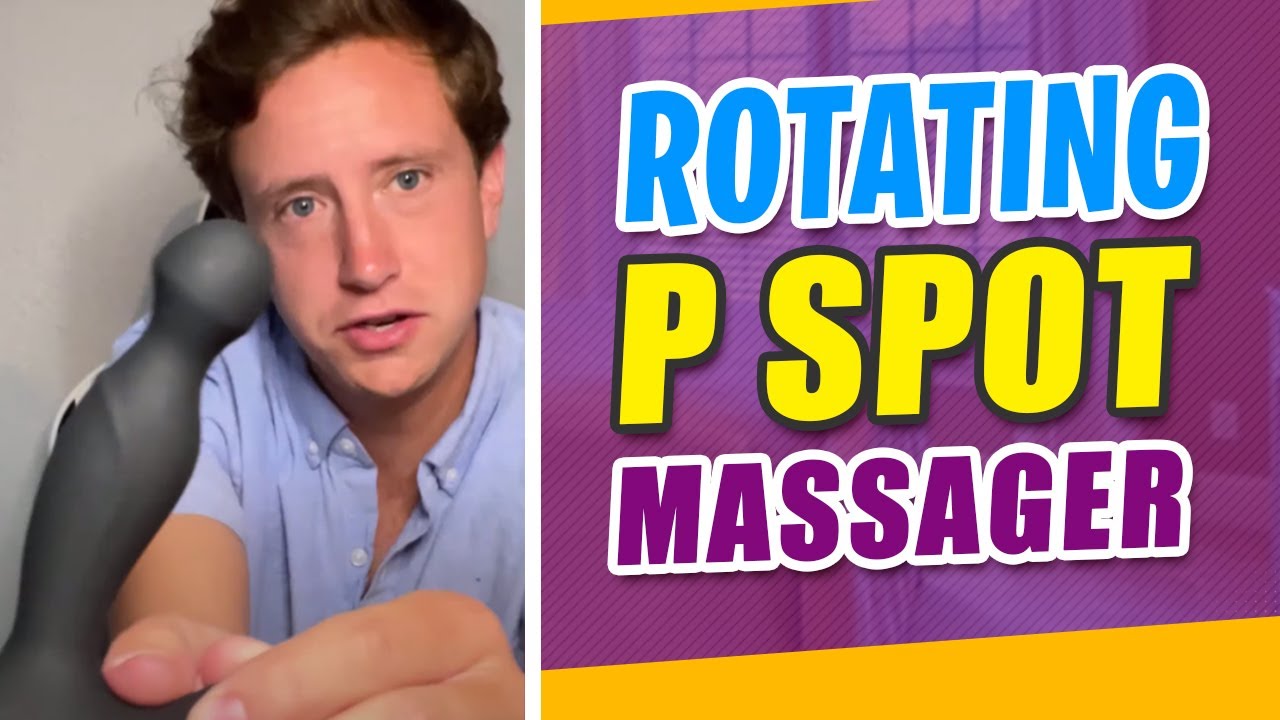 Rotating P Spot Massager | Rechargeable Prostate Vibrator | Prostate ...