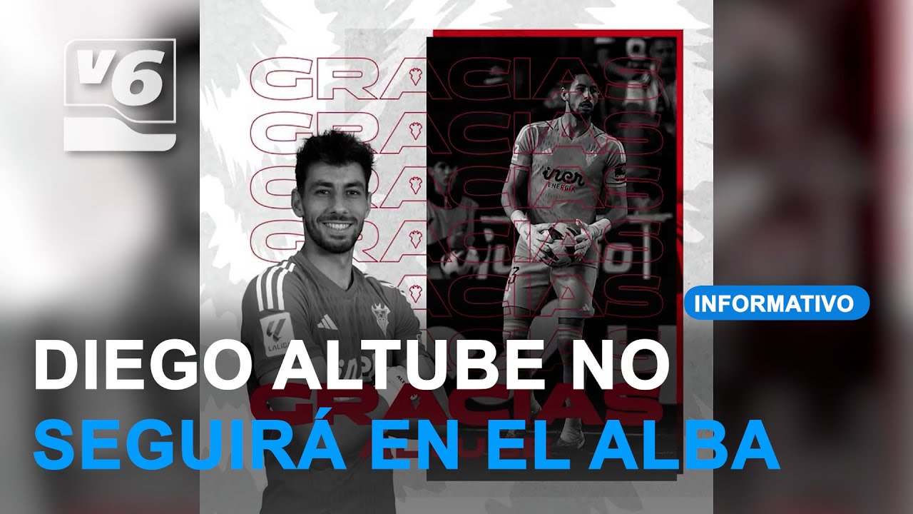 Diego Altube no renovará con el Albacete Balompié - YouTube