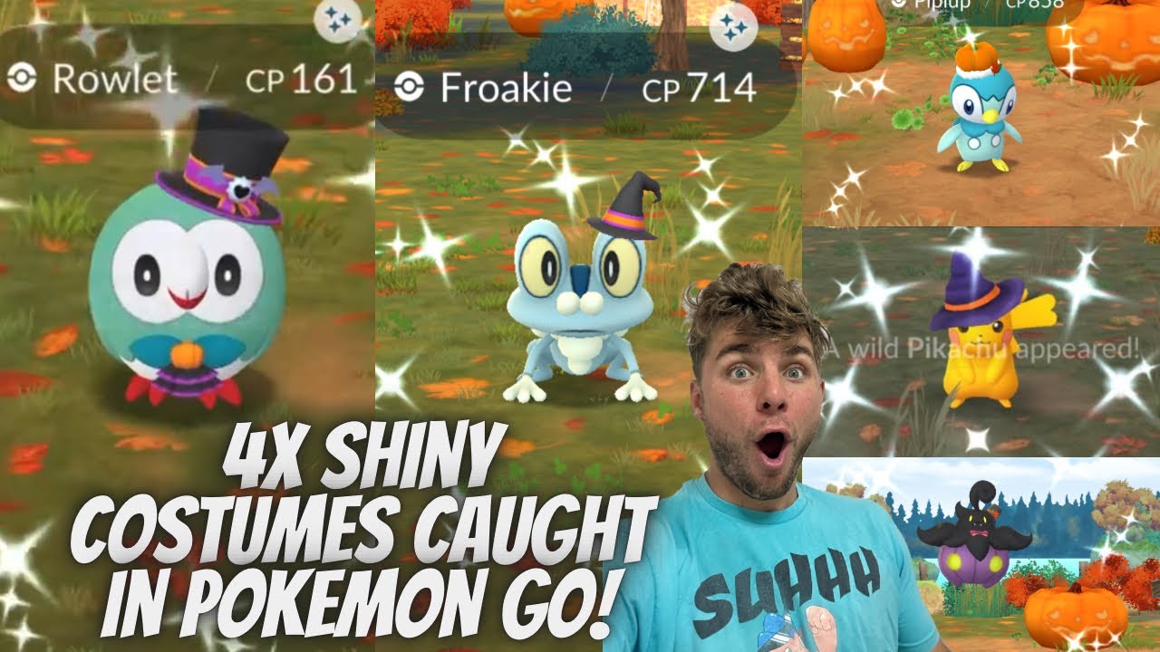 4x SHINY Costume Pokemon Caught in Pokemon Go But I Couldn’t Believe I ...