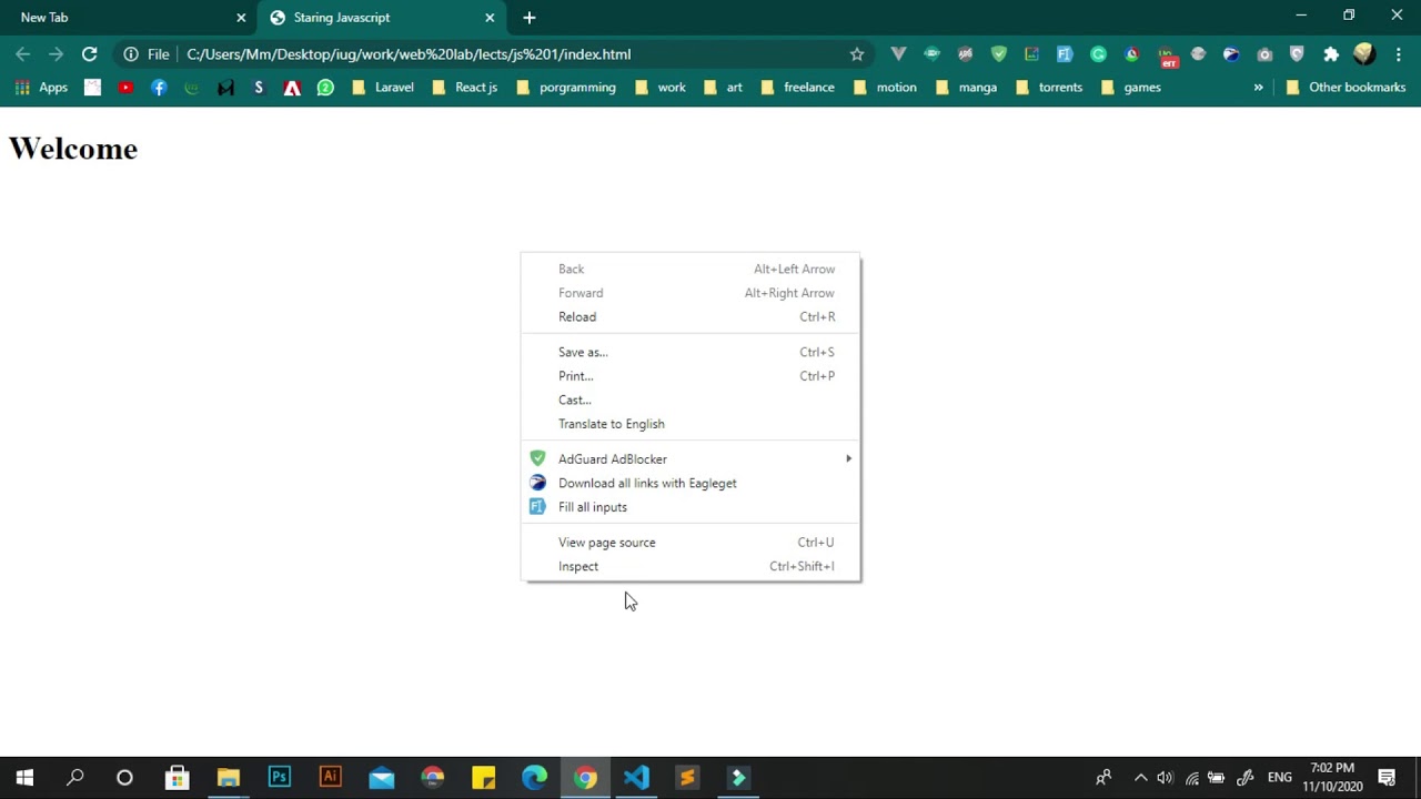 JS #1 : Introduction , Basics , Functions - YouTube
