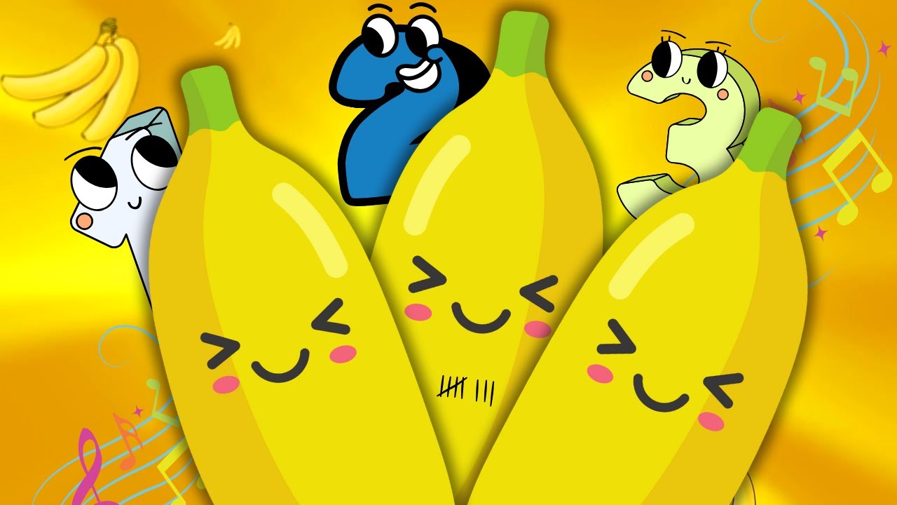 BANANA Counting Song for Kids – Fun & Catchy 1 to 10 Counting Song🎶 ...