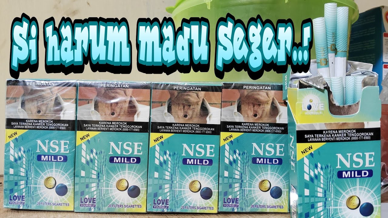 REVIEW ROKOK : NSE mild (love yourself) - YouTube