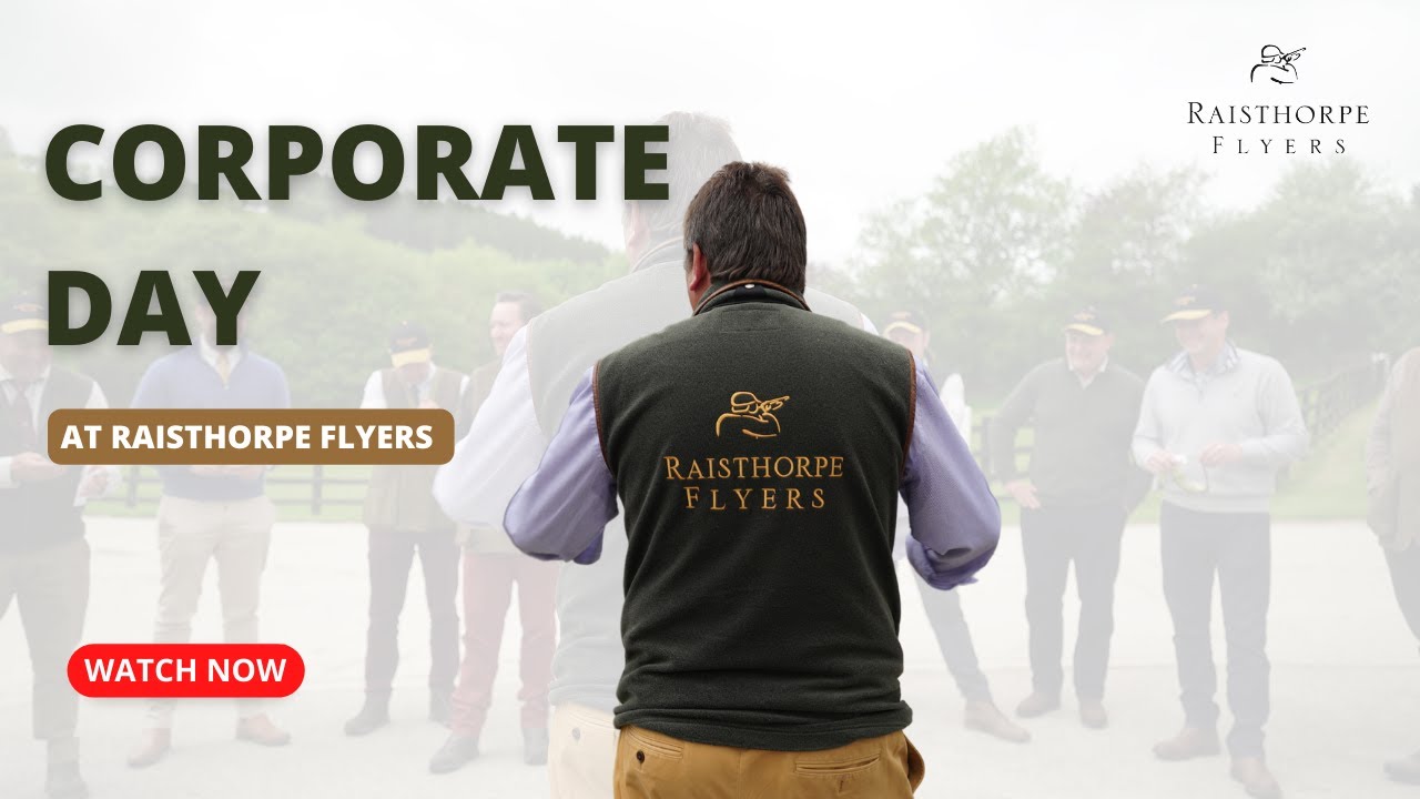 SIMULATED GAME SHOOTING - CORPORATE DAY AT RAISTHORPE FLYERS - YouTube